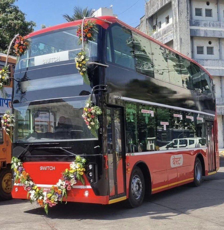 20 More Electric AC Double-Decker Buses To Hit The Mumbai Road By March End
