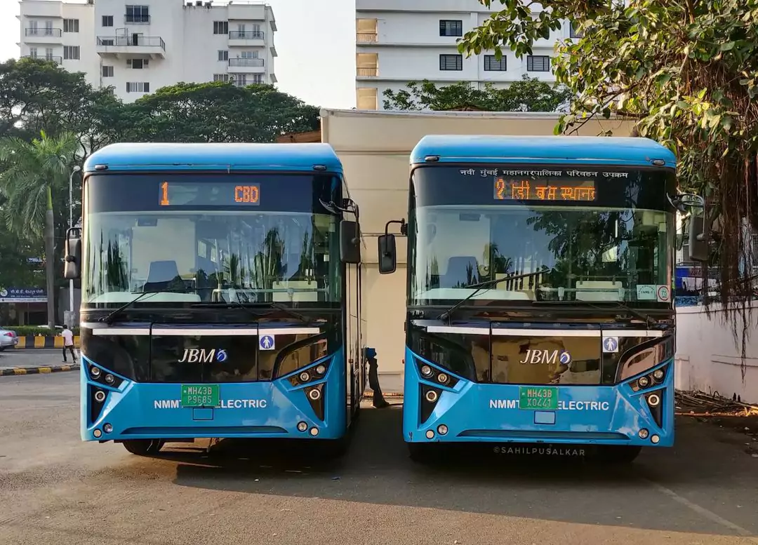 Navi Mumbai NMMT To Introduce 100 Air conditioned Electric Buses Navi Mumbai NMMT To Introduce 100 Air conditioned Electric Buses